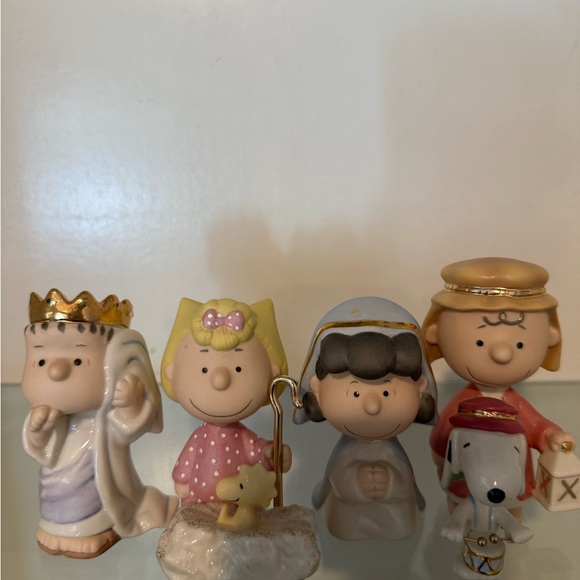Lenox | Holiday | Peanuts Nativity Figurine Set | Poshmark